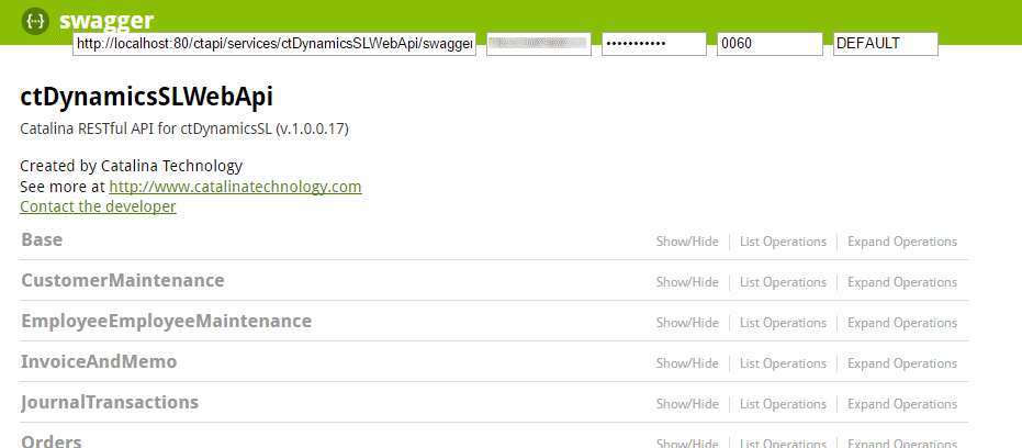 Dynamics SL Quick Query through Catalina’s RESTful API | Catalina ...